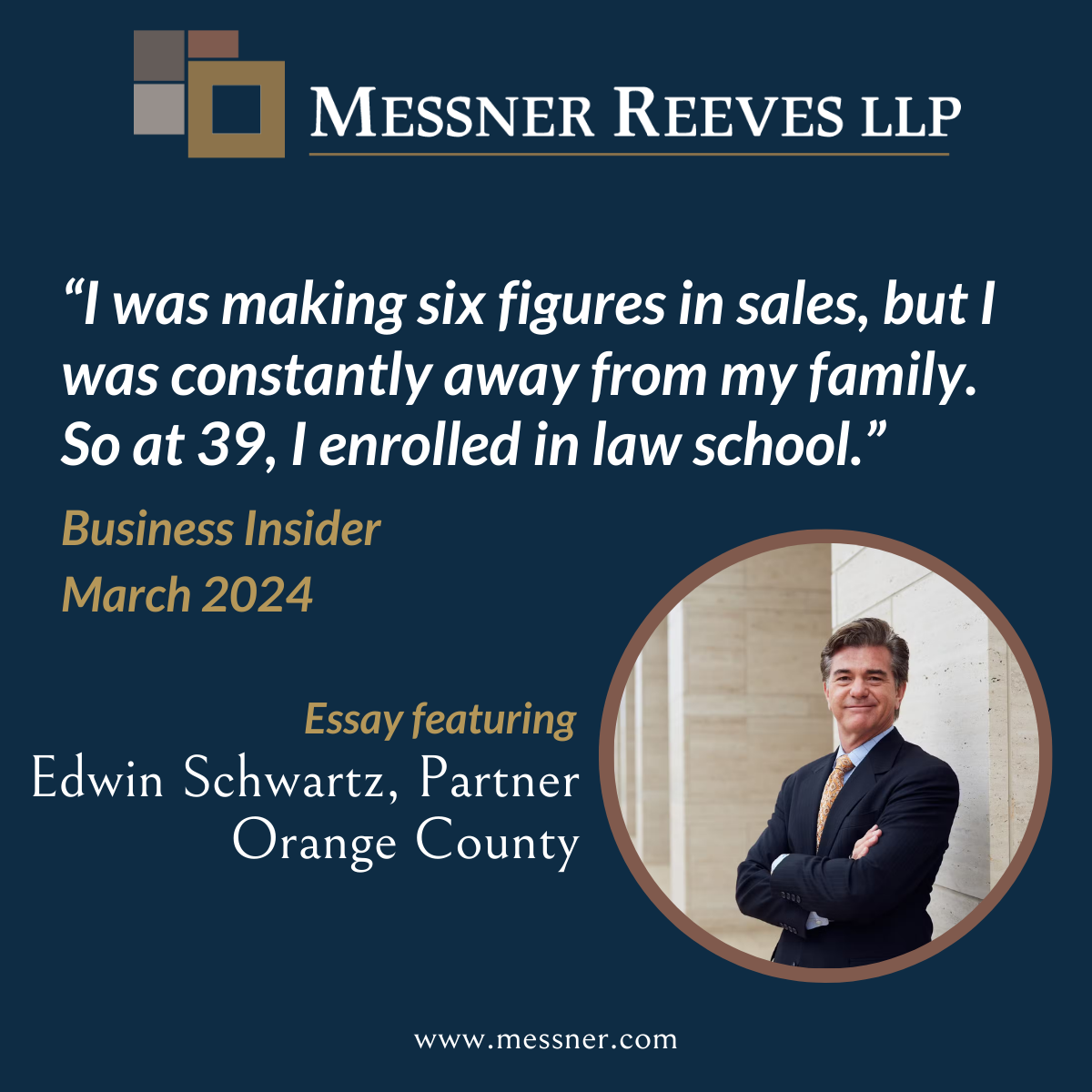 Messner Reeves Partner Edwin Schwartz Featured in Business Insider ...