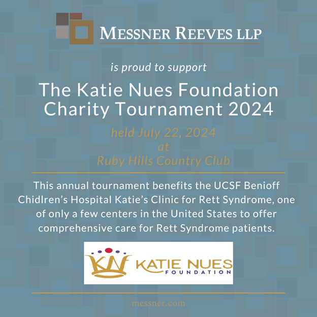 Messner Reeves Supports the 2024 Katie Nues Golf Tournament - Messner ...