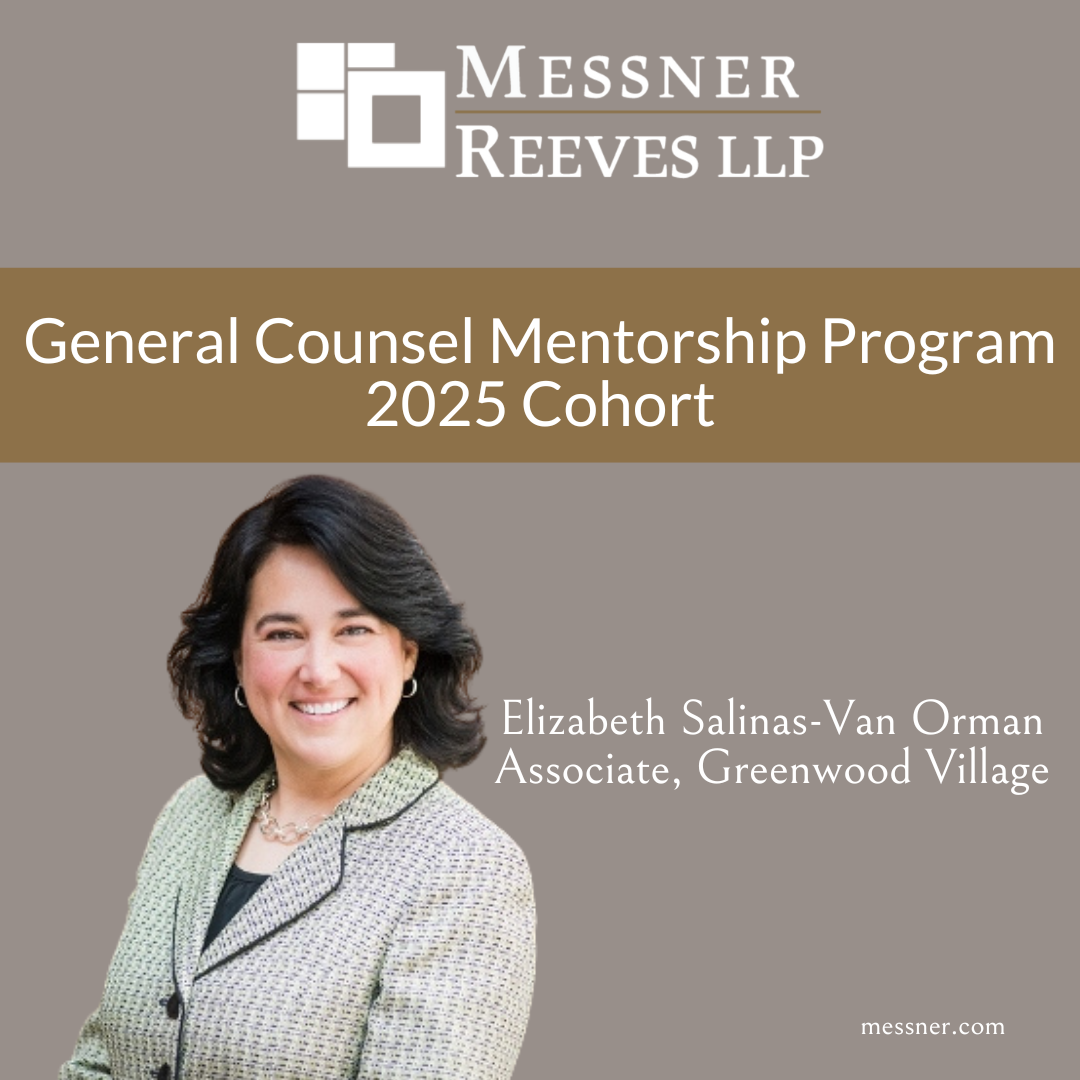 Messner Reeves LLP Associate Elizabeth Salinas-Van Orman Selected for ...